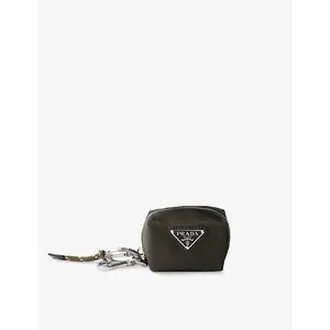 Prada Speedrock Re-nylon Keychain Charm - Green