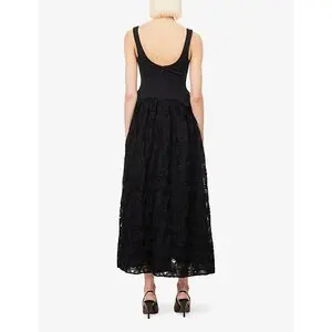Simkhai Bryony Bustier Woven Midi Dress