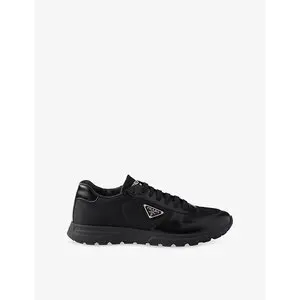 Prada Prax Re-nylon And Brushed Leather Trainers