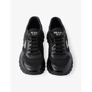 Prada Prax Re-nylon And Brushed Leather Trainers