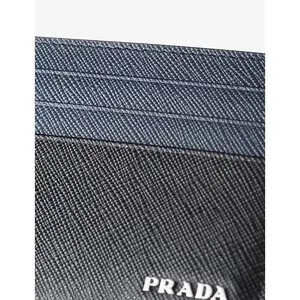 Prada Saffiano Leather Wallet - Black