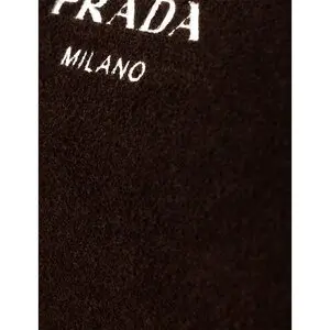 Prada Suede Shoulder Bag
