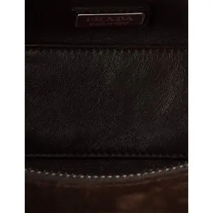 Prada Suede Shoulder Bag