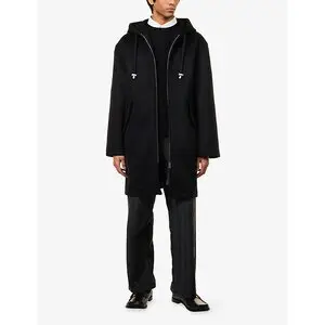Loewe Relaxed-fit Hooded Wool Coat