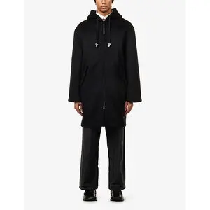 Loewe Relaxed-fit Hooded Wool Coat