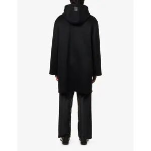 Loewe Relaxed-fit Hooded Wool Coat