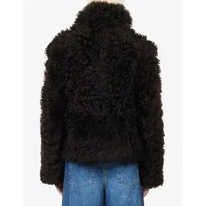 TWP Sylvia Collared Shearling Jacket