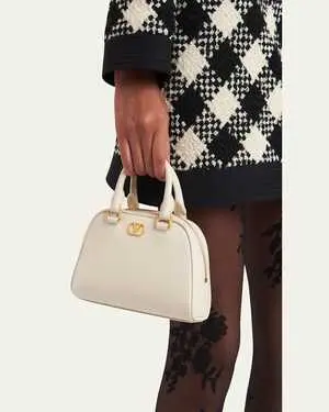 Valentino Garavani Dome Mini Top-handle Bag - Black