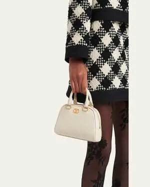 Valentino Garavani Dome Mini Top-handle Bag - Black
