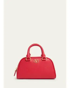 Valentino Garavani Dome Mini Top-Handle Bag Red