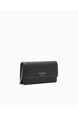 Emporio Armani Mini Bag In Tumbled Leather