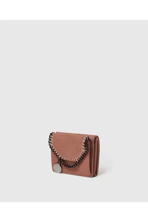 Stella McCartney Falabella Tri-fold Wallet - Red