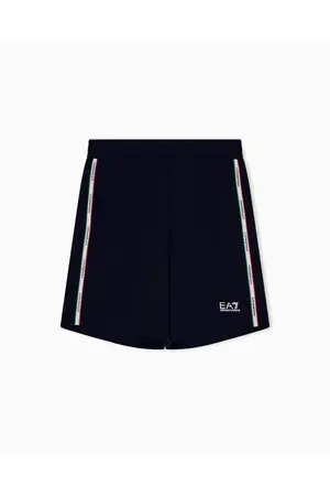 Emporio Armani Cotton-blend Bermuda Shorts