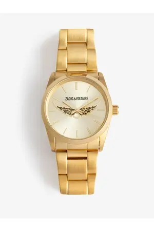 Zadig&Voltaire Curved Watch - Gold