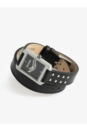 Zadig&Voltaire Voltaire Studded Leather Watch