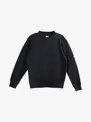 C.P. COMPANY Logo Sweatshirt - Total Eclipse