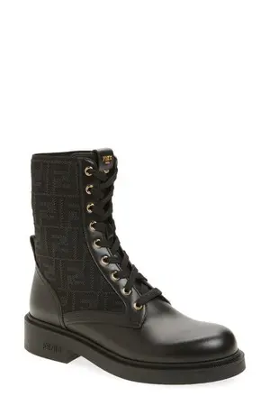 Fendi Filo Lace-up Boot