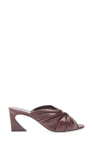 Fendi Arco Leather Sandal