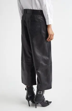 R13 Leather Skirt Pants