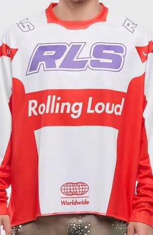 ROLLING LOUD Rl Sport Oversize Moto Jersey