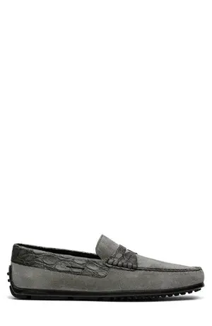 ZELLI ITALIA Monza Driving Loafer - Grey