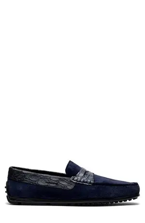 ZELLI ITALIA Monza Driving Loafer - Navy
