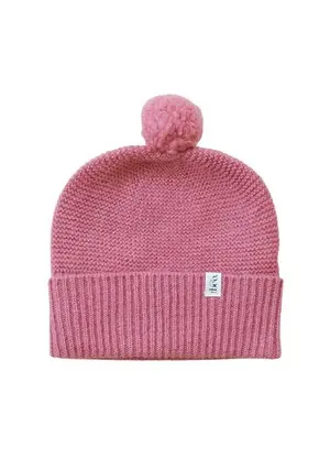 TBCO Merino Wool Baby Beanie - Rose