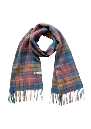 TBCO Lambswool Tartan Scarf - Buchanan Antique