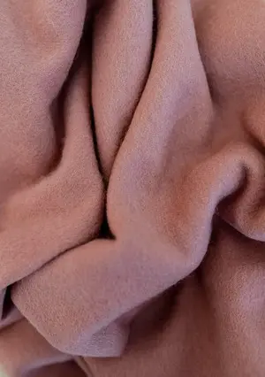 TBCO Lambswool Block Color Oversized Scarf - Blush