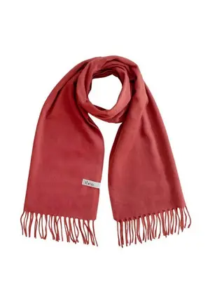 TBCO Lambswool Block Color Oversized Scarf Mulberry