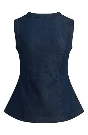 FAVORITE DAUGHTER Clocking In Denim Vest