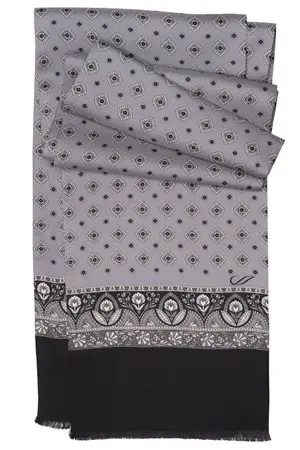 ELIZABETTA Anconasilk Scarf For - Grey