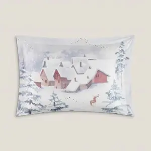 TOGAS Snowy Pillowcase - White