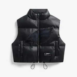 Off Season Zip Up Vests For Women