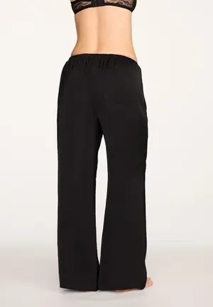 CUUP Satin Drawstring Waist Pants