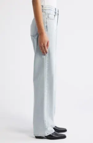Rag & Bone Shea High-waist Straight Leg Jeans - Cliffside