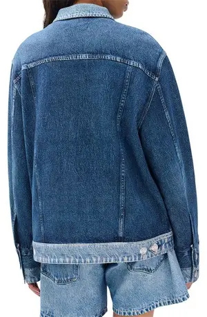 Rag & Bone Miramar Terry Trucker Jacket - Dublin