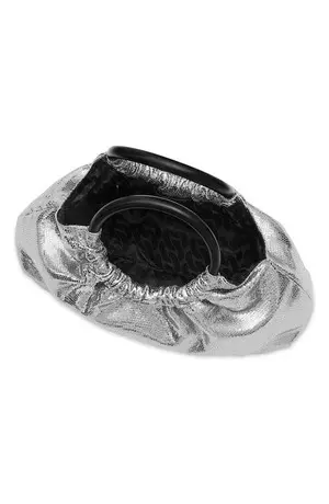 Rebecca Minkoff Mini Madeleine Metallic Leather Top Handle Bag