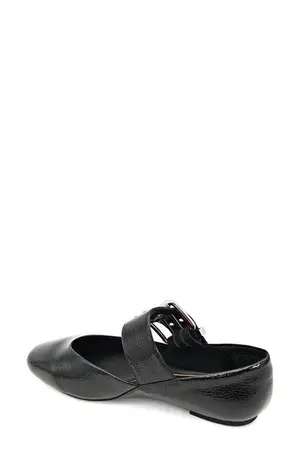 KENNETH COLE Marcella Mary Jane Flat - Black Patent