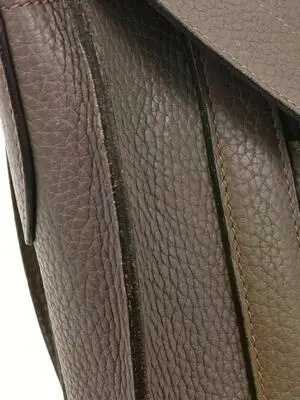 Hermès 2016 27 Etain Taurillon Clemence Steve Caporal Coss Body Bag - Brown