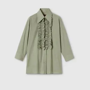 Gucci Curved Hem Shirts For Women