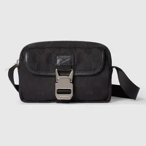Gucci Gg Canvas Mini Bag - Black