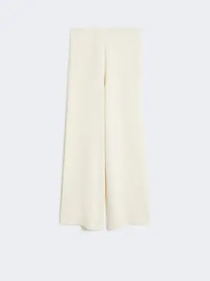 Max Mara Viscose Crêpe Knit Trousers