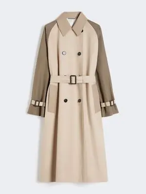 Max Mara Reversible Water-repellent Gabardine Trench Coat - Beige