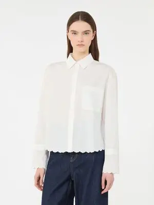 Max Mara Breast-pocket Cotton Shirt