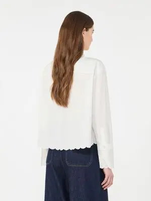 Max Mara Breast-pocket Cotton Shirt