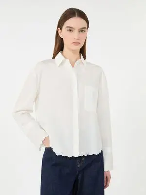 Max Mara Breast-pocket Cotton Shirt