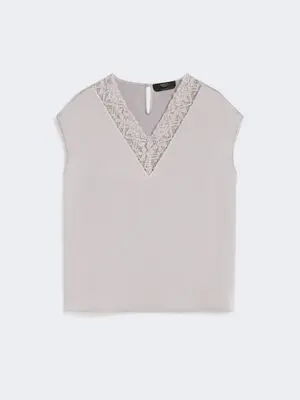Max Mara Satin Top - Nudo