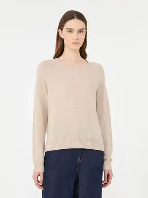 Max Mara Cashmere Crew-neck Sweater - Sand