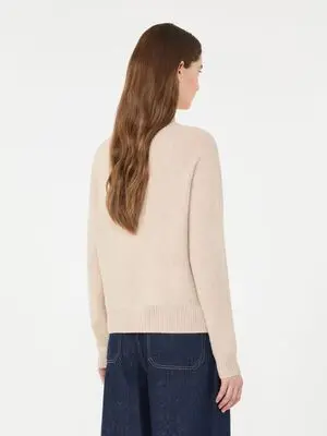 Max Mara Cashmere Crew-neck Sweater - Sand